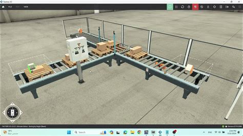 Sorting By Height Basic Factory Io Youtube