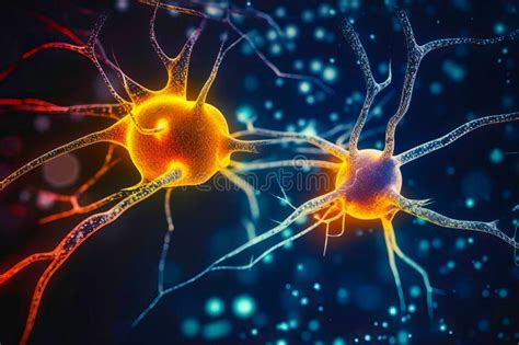 An Image Of Neurons Active During The Execution Of A Complex Task Such As Solving A Math