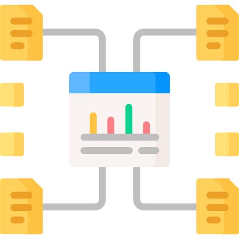 Data Modelling Free Networking Icons