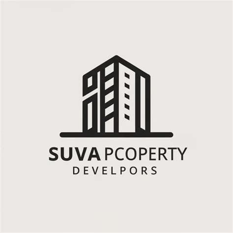 Logo Design For Suva Property Developers Modern Building Symbol With