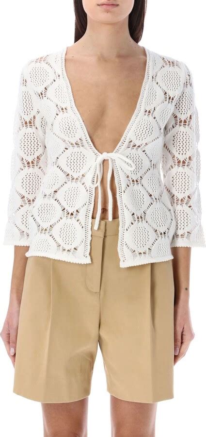 See By Chloe Open Stitch Cardigan Shopstyle