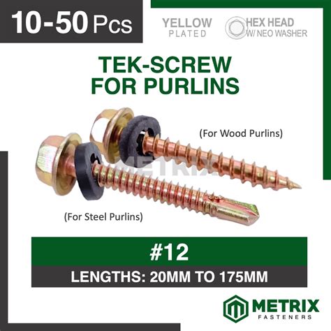Shop Tek Screw For Roofing For Sale On Shopee Philippines