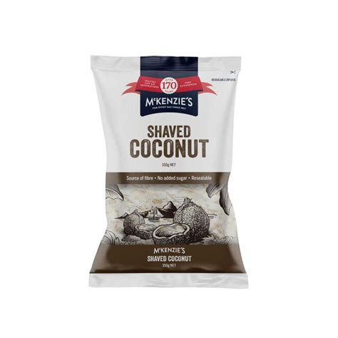 Buy Mckenzies Shaved Coconut 150g Coles