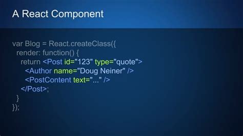 a brief introduction to react js