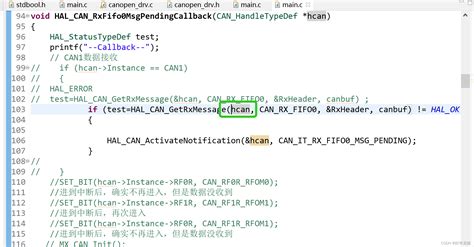 【补充：can卡通信的下位机 Stm32cubeide Hal库stmf1xx数据发送和接收中断接收方式基础样例3】