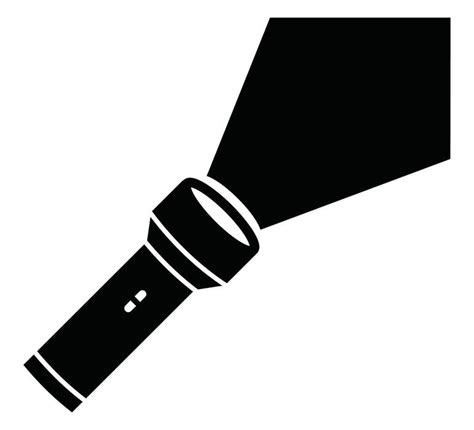 Flashlight Logo Vector Art Icons And Graphics For Free Download