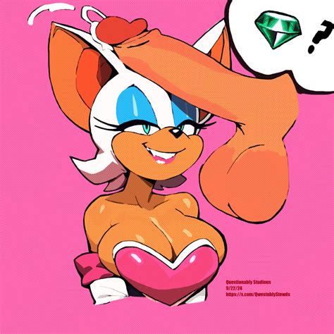 Qwestnblystewds Rouge The Bat Sonic Series Highres Non Web Source