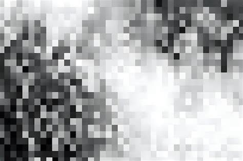 Premium Ai Image Black And White Random Pixels Pattern Shuffled Pixels Texture Background