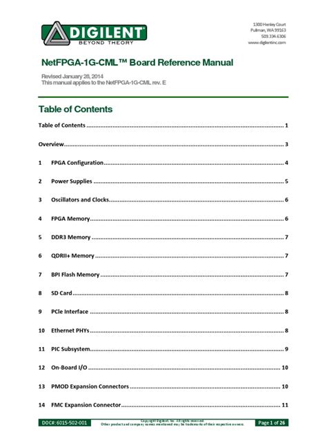Pg 4 Netfpga 1g Cml Rm V3 Pdf Field Programmable Gate Array Flash Memory