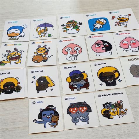 🍑 카카오프렌즈 스티커 🤘 콜리 Colley