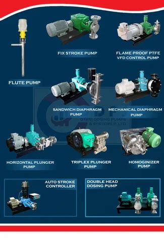 Plunger Polyelectrolyte Dosing Pump For Industrial At Rs 36720 In Nashik