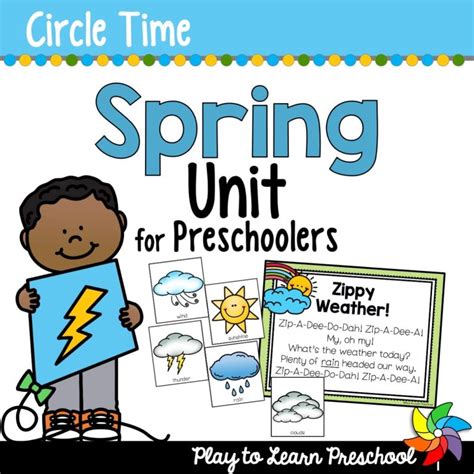 Spring Circle Time Activities Play To Learn Preschool
