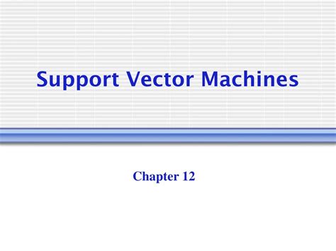 Ppt Support Vector Machines Powerpoint Presentation Free Download Id 9229533