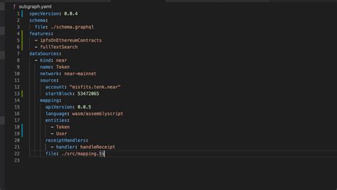 unexpected key in map features · issue 858 · graphprotocol graph