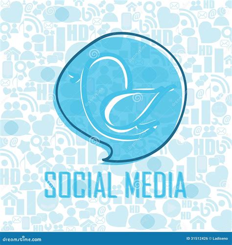 Abstract Social Media Stock Vector Illustration Of Network 31512426