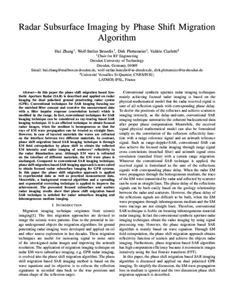 Pdf Phase Migration Entropy
