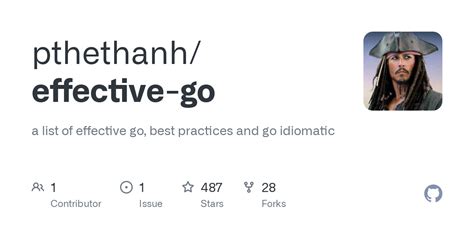 Github Pthethanheffective Go A List Of Effective Go Best Practices