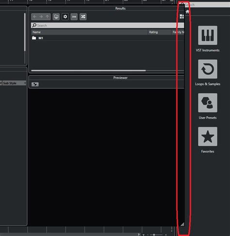 Can T Reset The Cubase Vstpreset Browser Window Layout Cubase Steinberg Forums