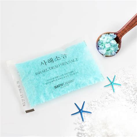 바스참 이스라엘 사해소금100g 오션굵은입자입욕제 반신욕 족욕 일회용 홈플러스 택배배송
