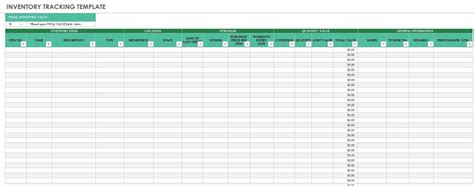 Inventory Excel Sheet For Organization And Inventory Tracking Customizable Excel Template For