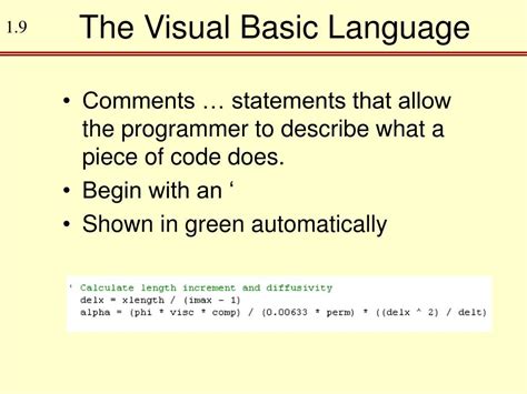 Ppt Visual Basic Introduction Powerpoint Presentation Free Download
