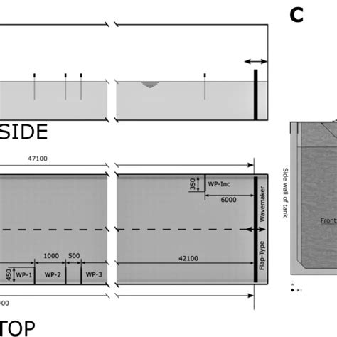 Drawings Of Scale OWC Wave Energy Converter Integrated Into A Download Scientific Diagram