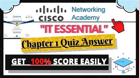 Cisco Networking Academy Chapter 1 Exam Answers Guide