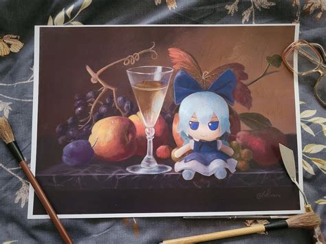 Cirno Fumo Renaissance Touhou Etsy Cirno Fumo Renaissance Touhou Etsy