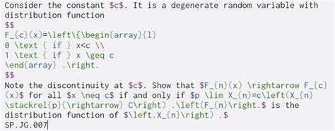 Solved Consider The Constant C It Is A Degenerate Random