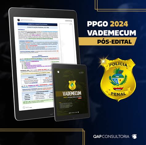 Vademecum Ppgo Pós Edital Qap Concursos