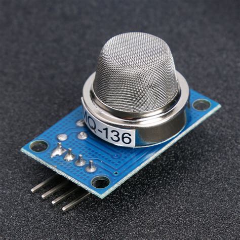 Jual Mq 136 Gas Detection Sensor Module Lm393 Hydrogen Sulphide Sensor Detector Ac 5v For