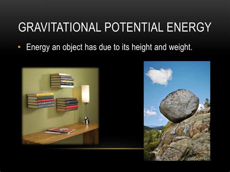 Ppt Understanding Potential Energy Gravitational Elastic And