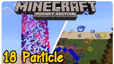 [minecraft Pe] แจก Addon Add Particle Command Youtube