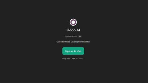 Odoo Ai Tool Information And Alternative Cloudbooklet