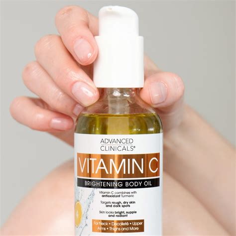 Vitamin C Brightening Body Oil Advanced Clinicals