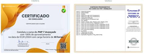 Curso De Php 7 Avançado Gratuito Certificadosead