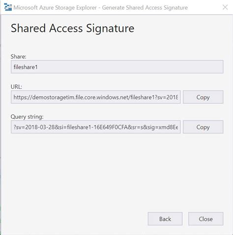 How To Create A Shared Access Signature For A Specific Folder In Azure