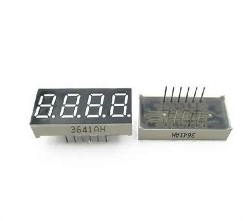 Rectangle Red 4 Digit LED Display At Best Price In Bengaluru ID 8832470455