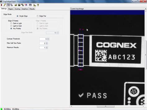 Visionpro Caliper And Geometry Videos Cognex
