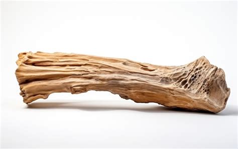 Premium Ai Image Unlocking History Fossilized Bone Analysis Isolated On White Background