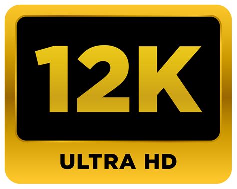 Video Resolution 12k Icon 23221051 Png