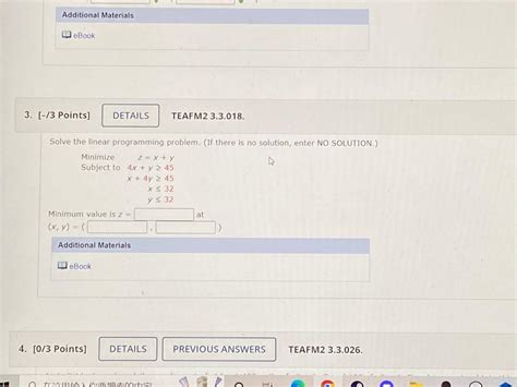 Solved Solve The Linear Programming Problem If There Is No Chegg