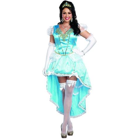 Lollicouture Teal 2 Piece Having A Ball Plus Sized Princess Costume