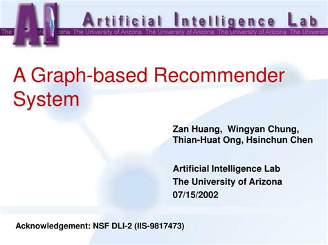 Ppt A Graph Based Recommender System Powerpoint Presentation Free
