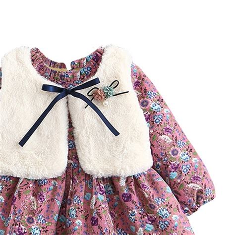 Платье для девочек хлопковое Сетчатое платье принцессы с длинными рукавами на осень и зиму для