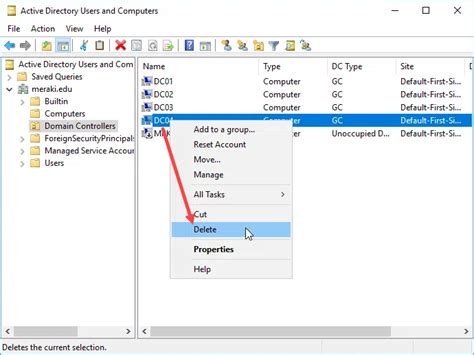 Forced Removal Of A Domain Controller From Active Directory Dimitris Tonias