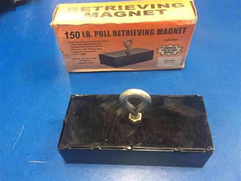 150 Lb Pull Retrieval Magnet Hold Fast Marine Underwater Recovery