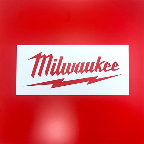 Milwaukee Tools Logo Stencil