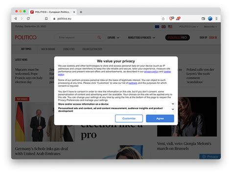 Blocking Annoying And Privacy Harming Cookie Consent Banners Brave