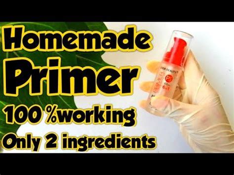 How To Make Primer At Home Primer Kaise Banaye Diy Primer Making Homemade Primer Sajal